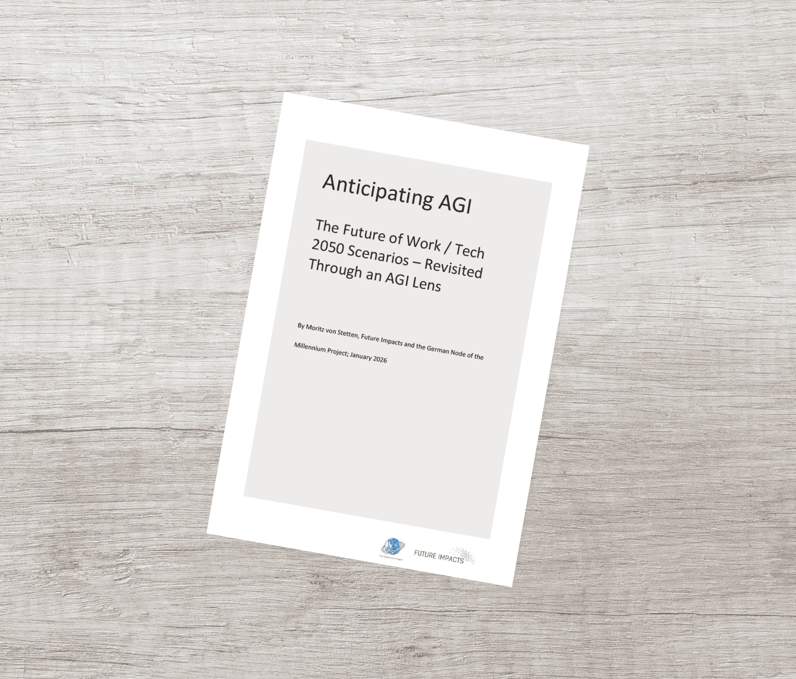 Paper: „Anticipating AGI. The Future of Work / Tech 2050 Scenarios ...